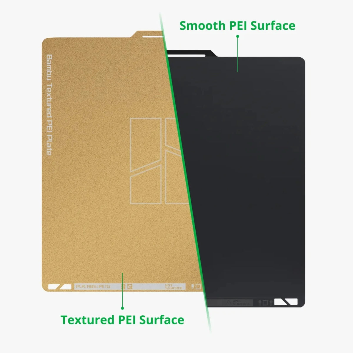 Bambu Lab Dual Texture PEI Plates – HartSmart Products