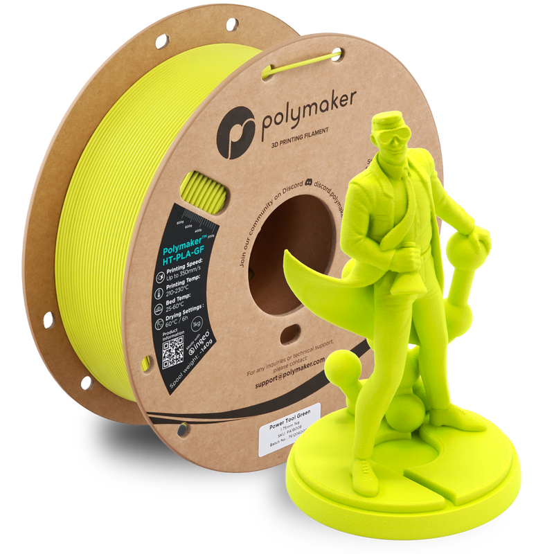 Polymaker HT-PLA-GF (High Temperature, Glass-Filled) – HartSmart Products
