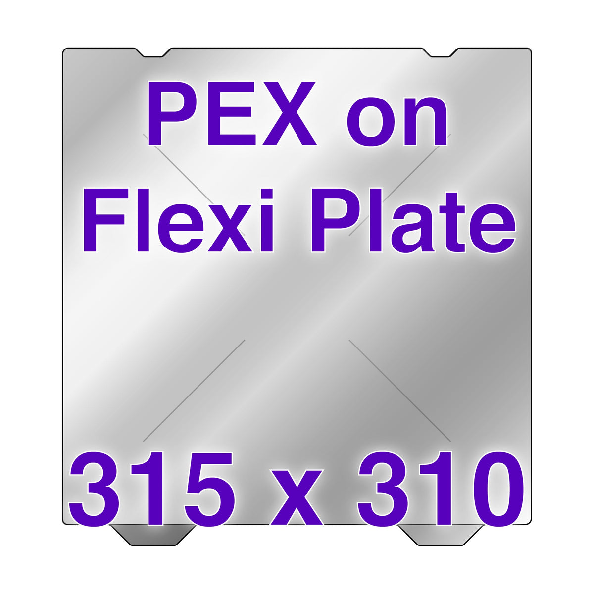Flexi Plate with PEX - Creality Ender 3 S1 Plus and K1 Max - 315 x 310 ...