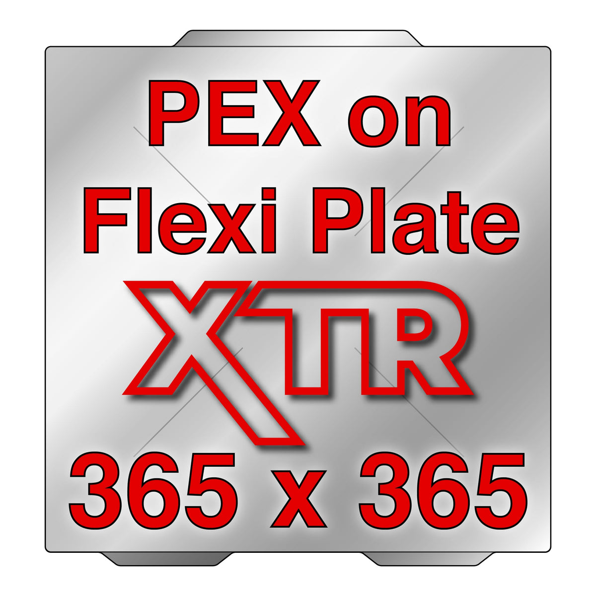 XTR Flexi Plate with PEX - Prusa XL - 365 x 365 – HartSmart Products